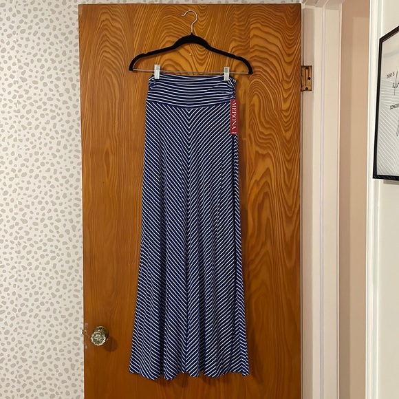 Merona | Skirts | Nwt Striped Maxi Skirt | Poshmark